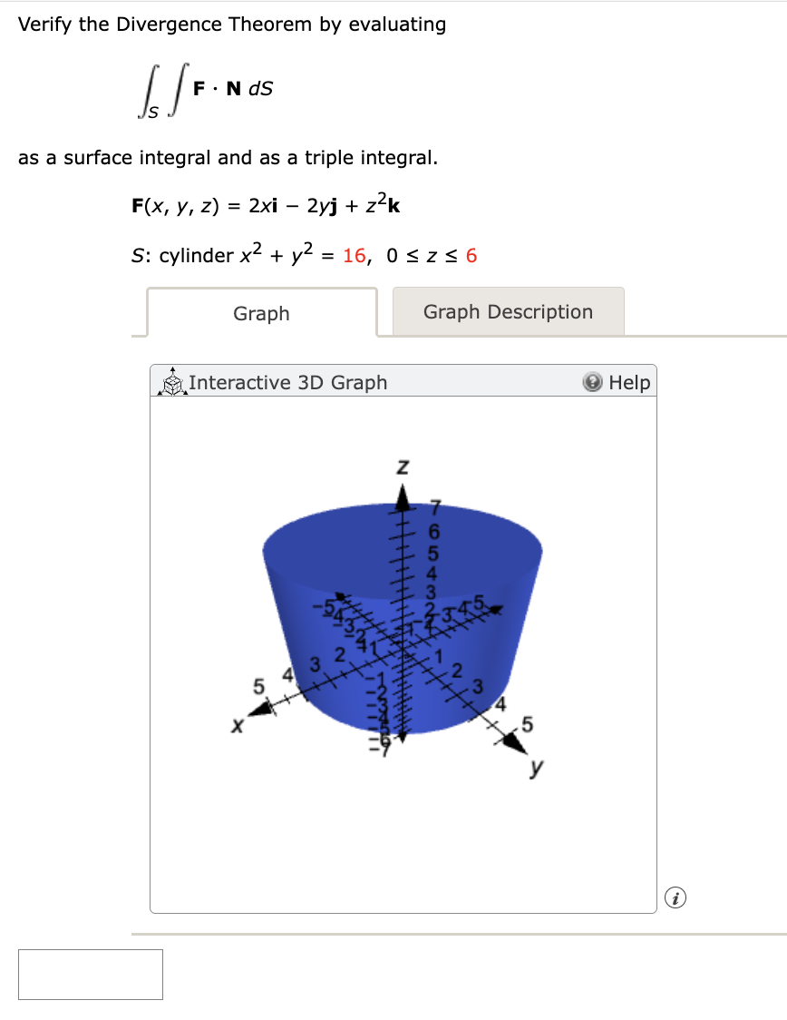 Verify the Divergence Theorem by | Chegg.com