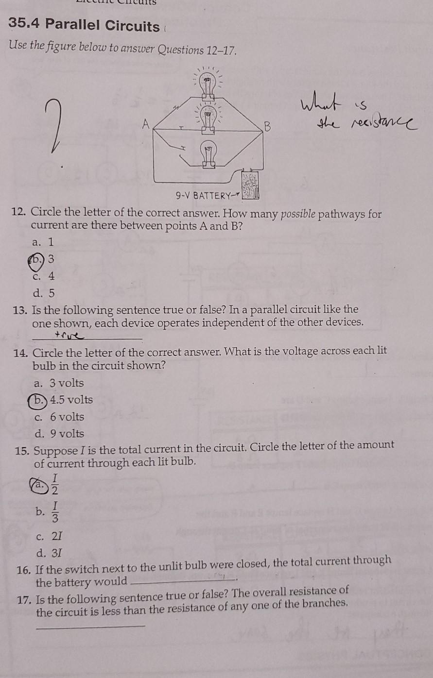 Solved I Circled Some Answers But I m Really Confused I Chegg