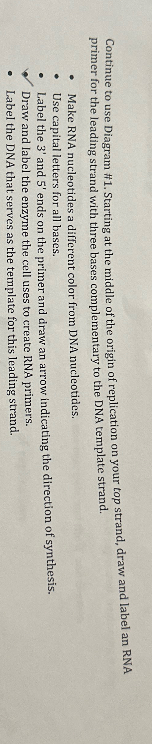 Solved Continue to use Diagram #1. ﻿Starting at the middle | Chegg.com