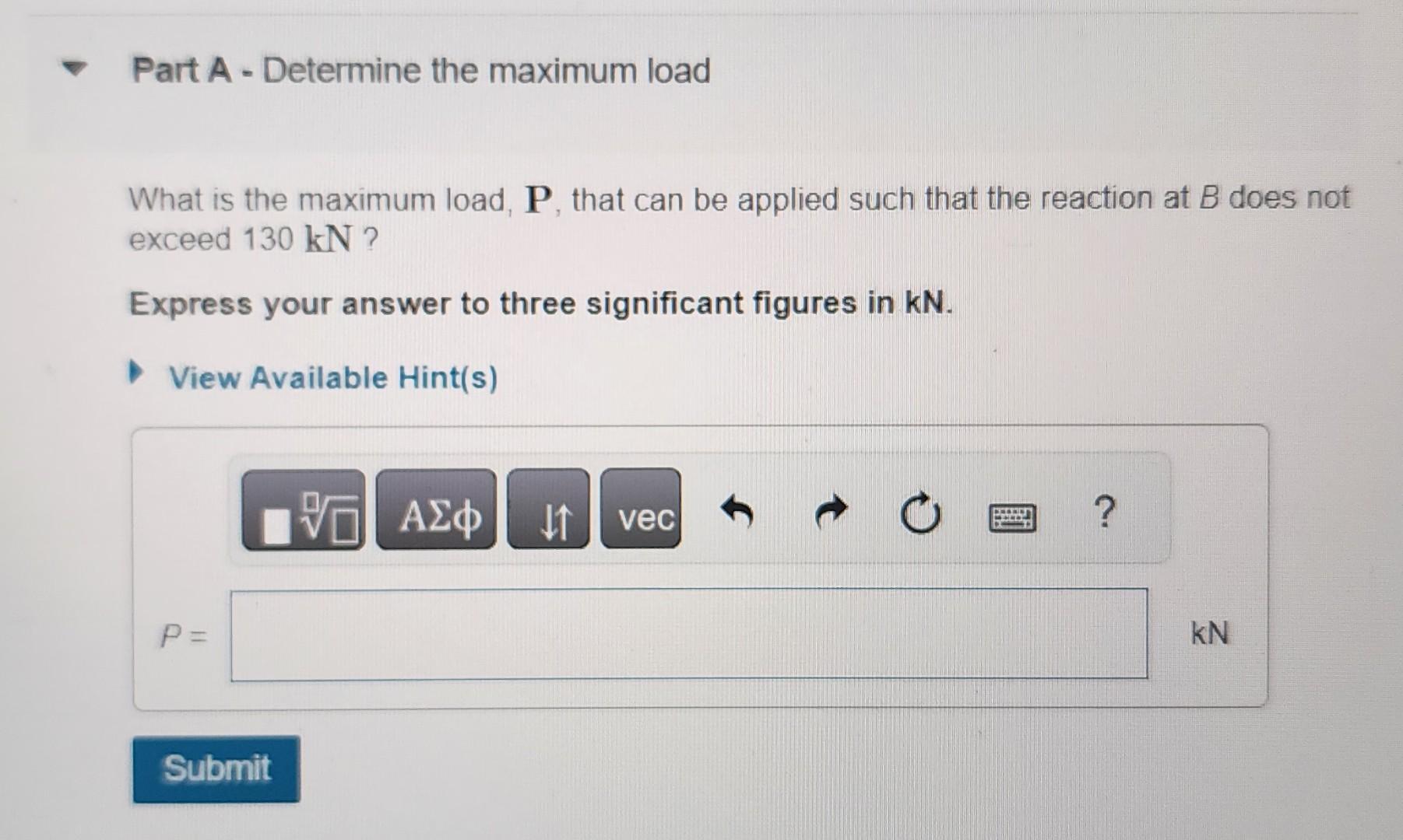 Solved Learning Goal: To use the force method of analysis to | Chegg.com