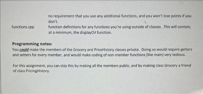 Solved Topics: class definitions, arrays of objects, static | Chegg.com