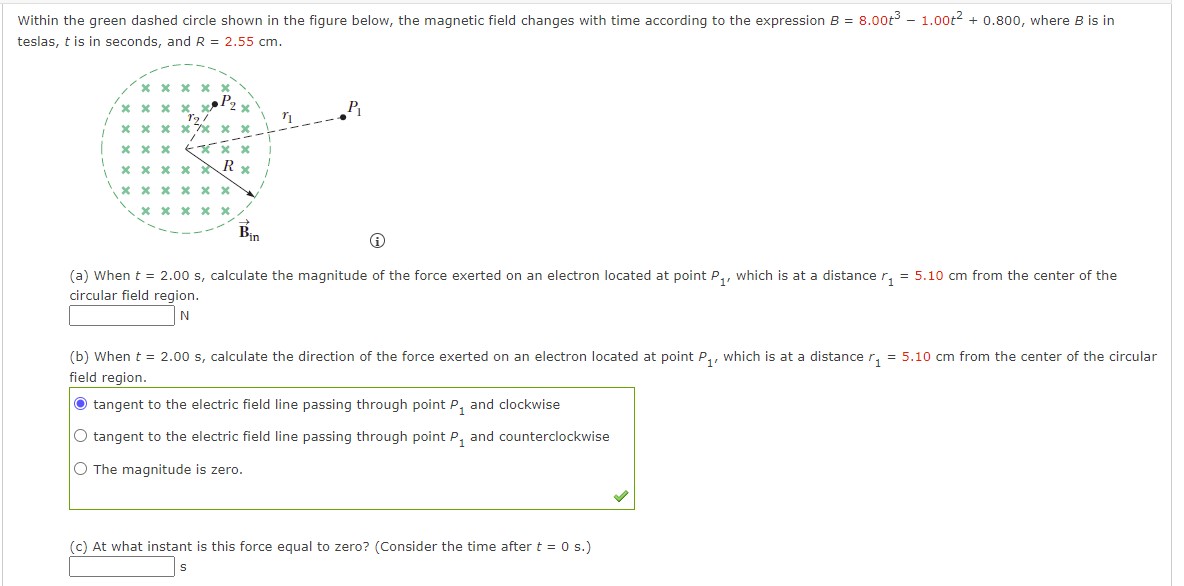 Solved Within the green dashed circle shown in the figure | Chegg.com