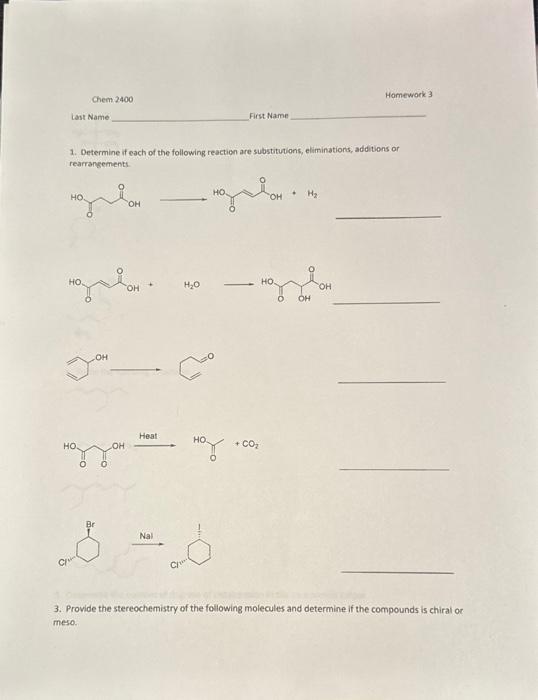 Solved 4. Name the following structures 5. Determine the | Chegg.com
