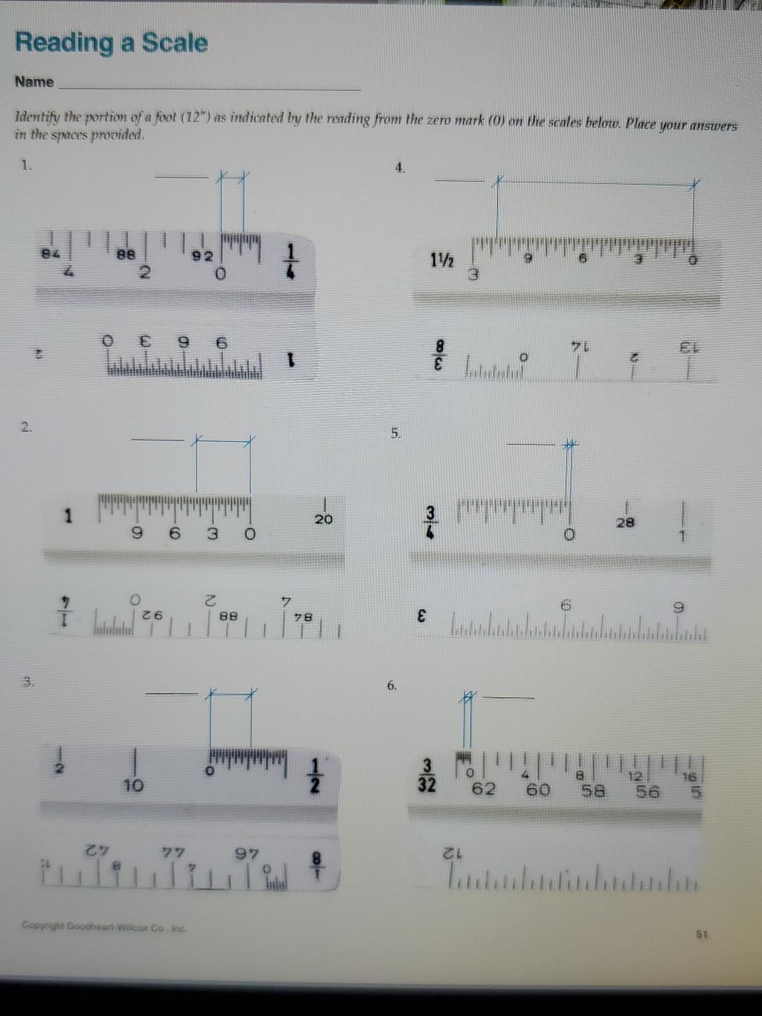 [Solved]: Reading a Scale Name Identify