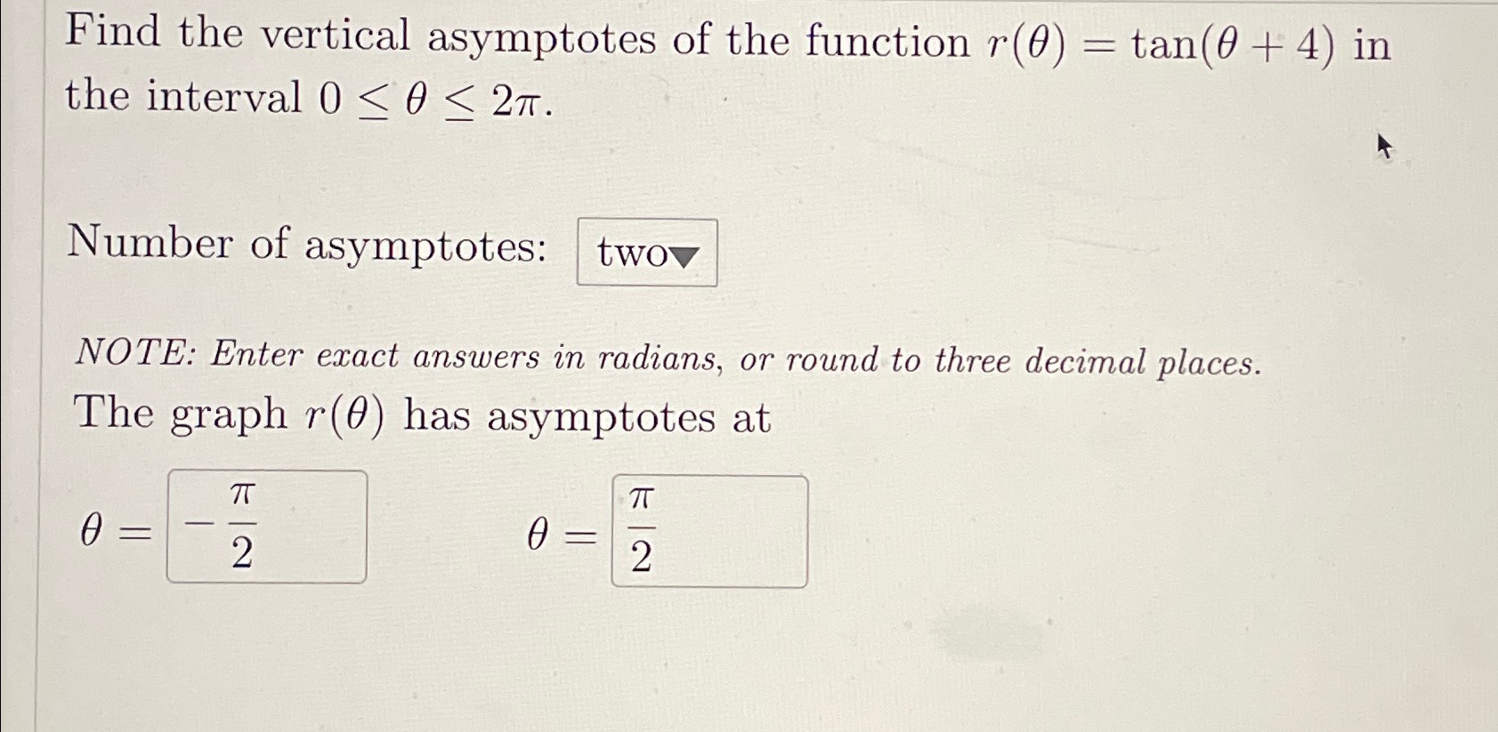 Solved Find the vertical asymptotes of the function | Chegg.com