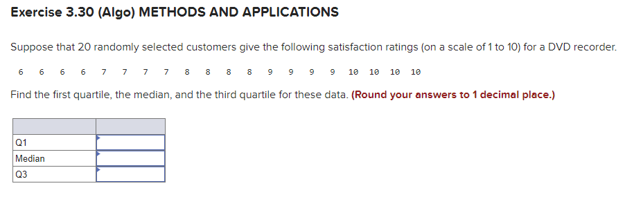 Solved Exercise 3.30 (Algo) ﻿METHODS AND APPLICATIONSSuppose | Chegg.com