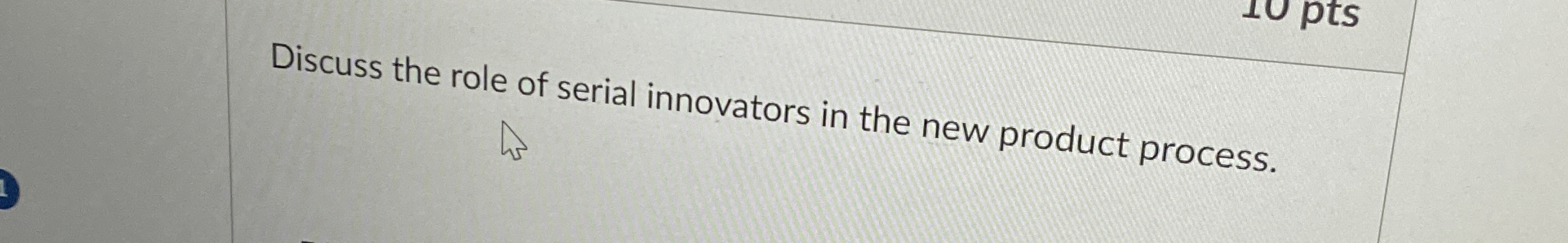 Solved Discuss the role of serial innovators in the new | Chegg.com