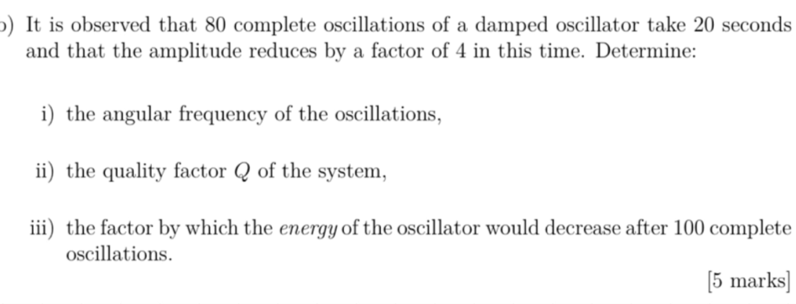 Solved It is observed that 80 ﻿complete oscillations of a | Chegg.com