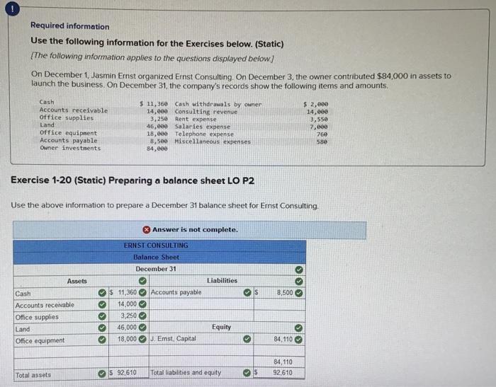 Solved Required information Use the following information | Chegg.com
