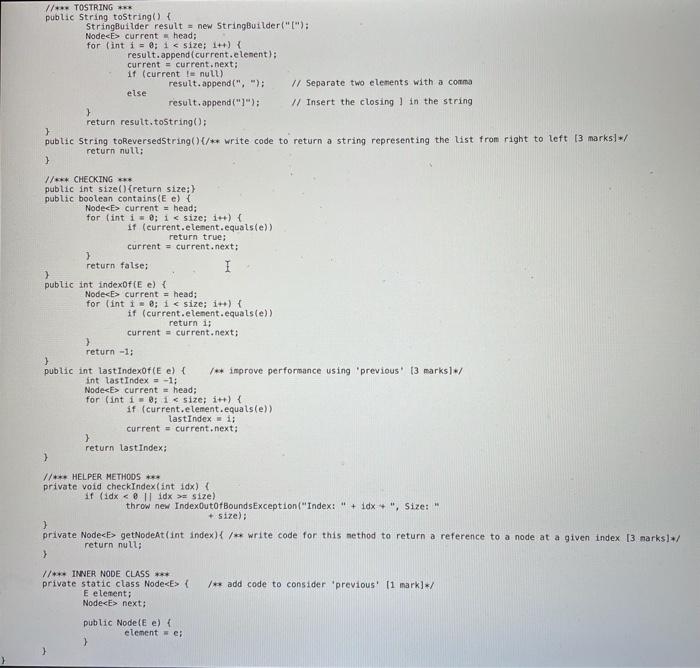 Solved In This Assignment You Will Convert The Mylinkedlist