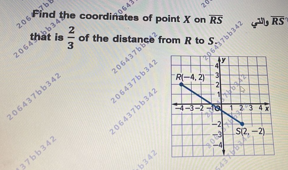 Solved find a point that partitions a directed line segment | Chegg.com