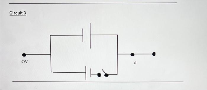 Solved 1. For circuits 1 and 2 (see below), PREDICT the | Chegg.com
