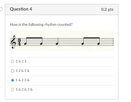 Question 4How is the following rhythm | Chegg.com