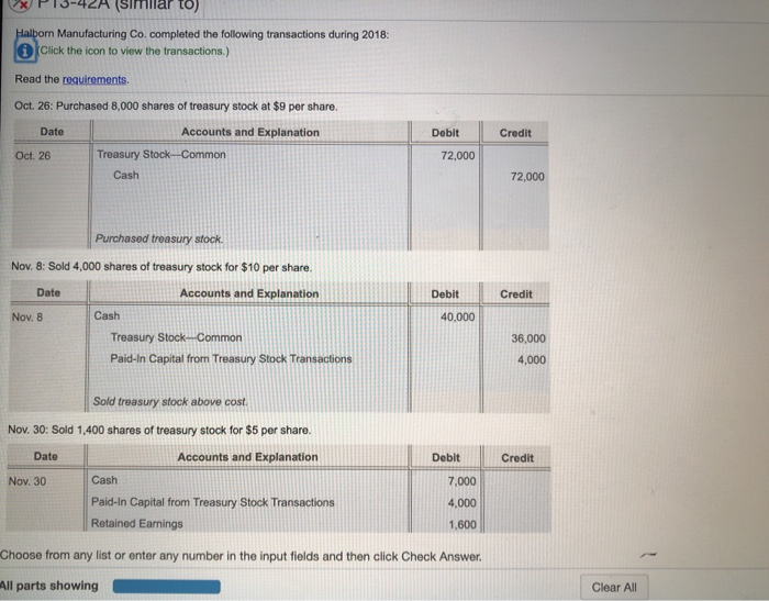 Solved Requirement 2 only. Need to prepare stockholders | Chegg.com
