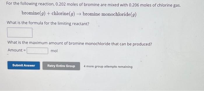 Solved According to the following reaction, how many moles | Chegg.com