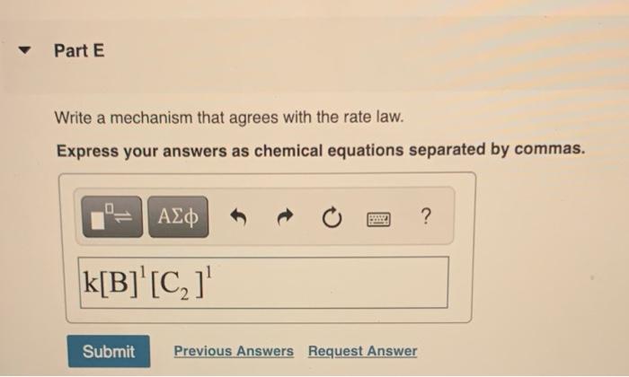 Solved 4 of 7 Constants I Periodic Table The relative rates | Chegg.com