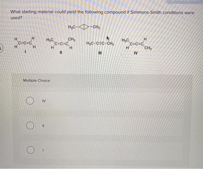 Solved What starting material could yield the following | Chegg.com