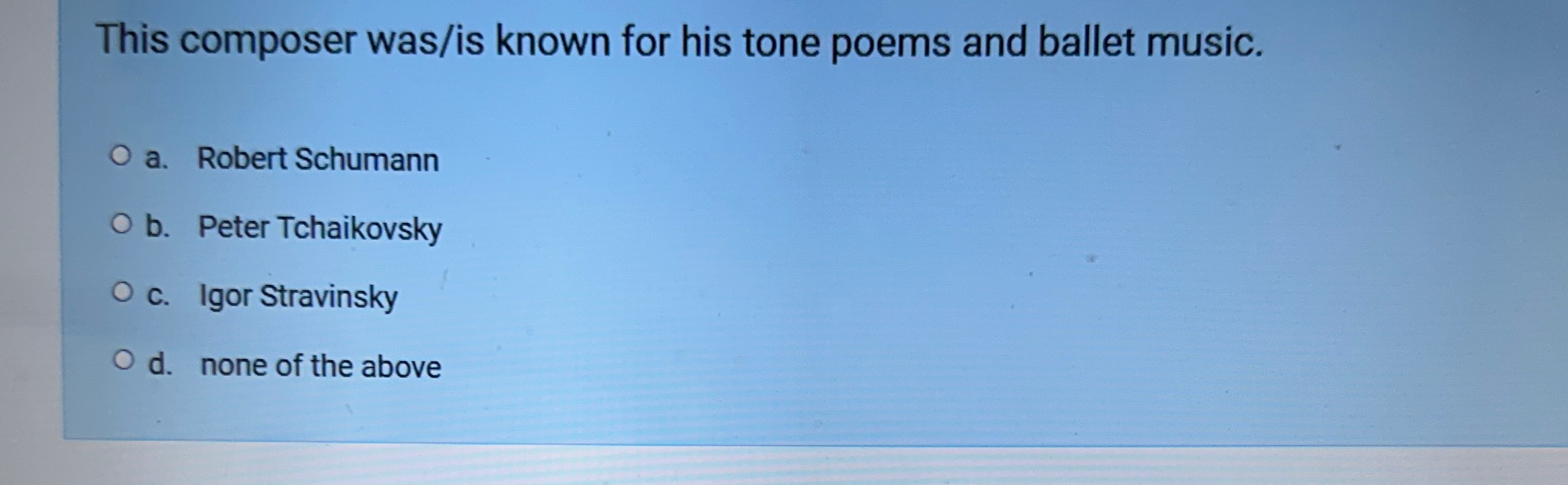 Solved This composer was/is known for his tone poems and | Chegg.com