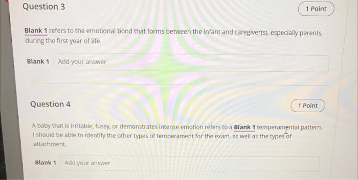 Solved Language development is an example of a Blank 1 | Chegg.com