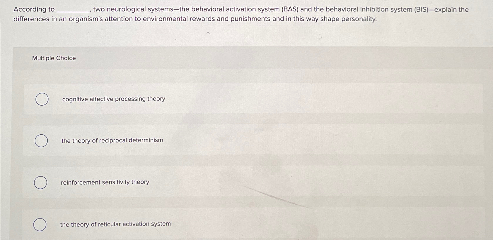 Solved According to , ﻿two neurological systems-the | Chegg.com