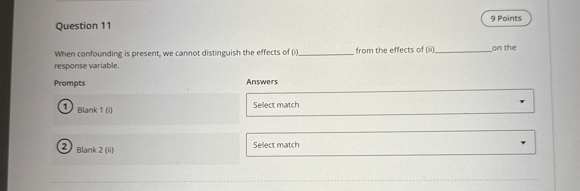 Solved Question 119 ﻿PointsWhen confounding is present, we | Chegg.com