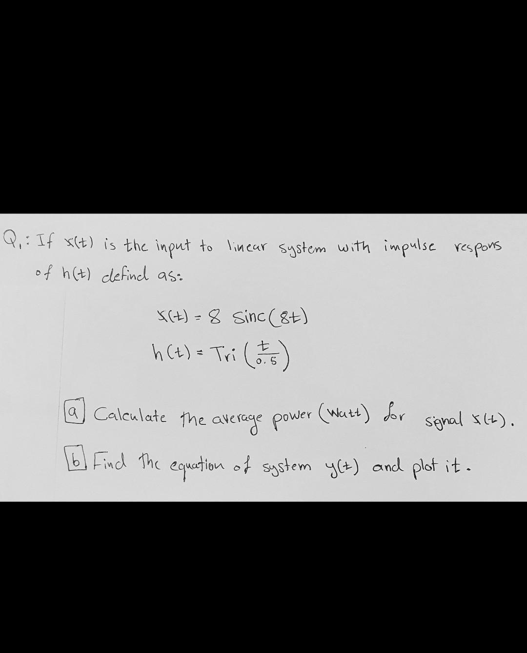 Solved communication systems | Chegg.com