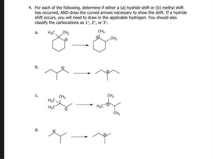 Solved 4. For each of the following, determine if either a | Chegg.com