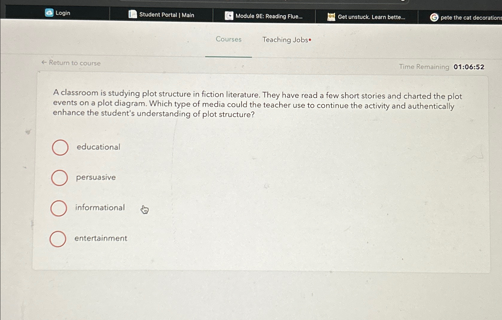 Solved LoginStudent Portal | ﻿MainModule 9E: Reading | Chegg.com