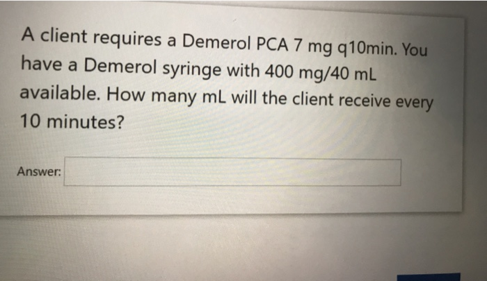 Solved A client is receiving an IV nitroglycerin drip 50 | Chegg.com