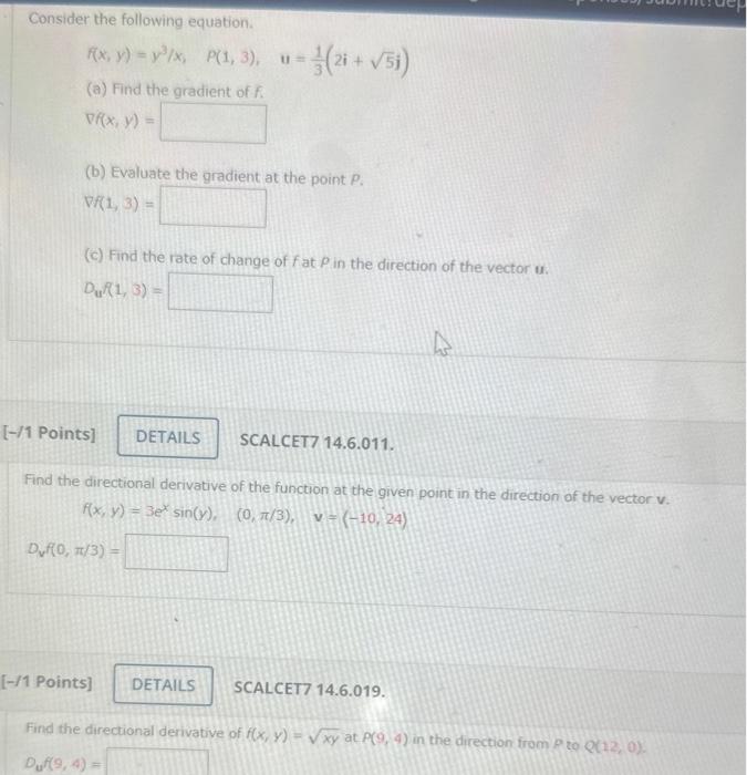 Solved Consider the following equation. | Chegg.com
