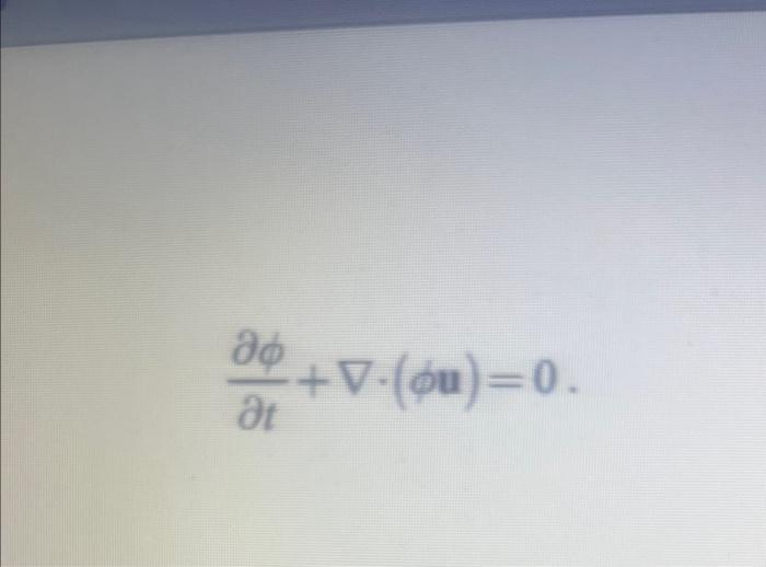 Solved How To Discretize The Unsteady Convection Equation