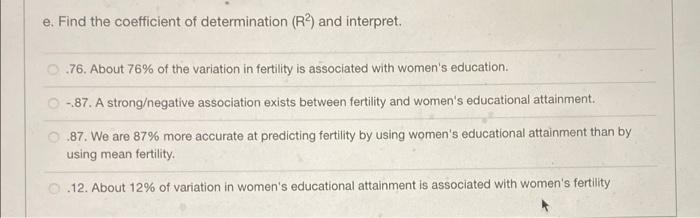 Solved 2. Suppose that a researcher collected the following | Chegg.com