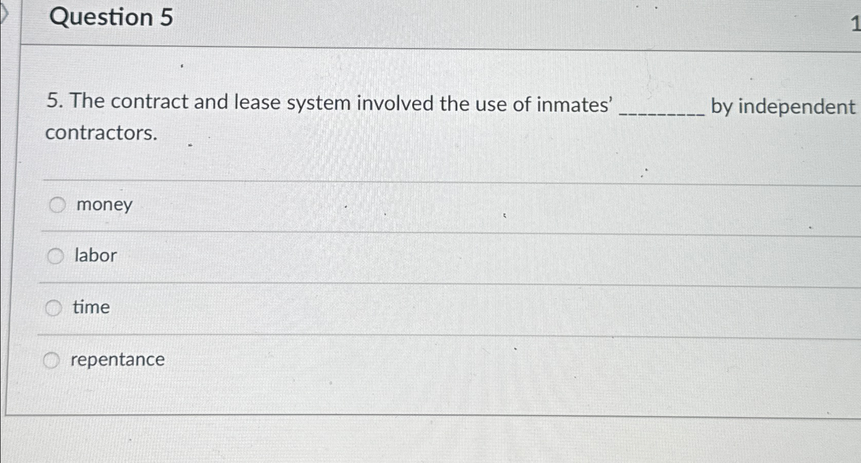 Solved Question 55. ﻿The contract and lease system involved | Chegg.com