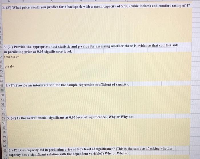 Solved Questions 1-6 are based on the following scenario: | Chegg.com