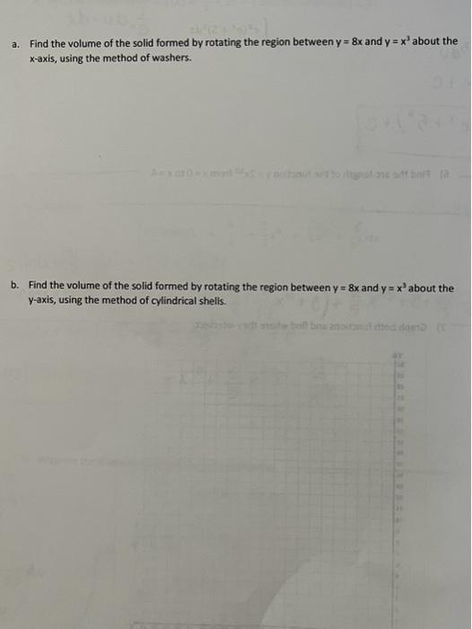 Solved 7) Graph both functions and find where they | Chegg.com