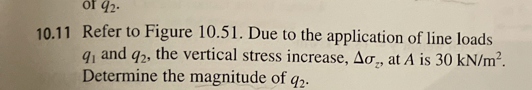 Solved 10.11 ﻿Refer to Figure 10.51. ﻿Due to the application | Chegg.com