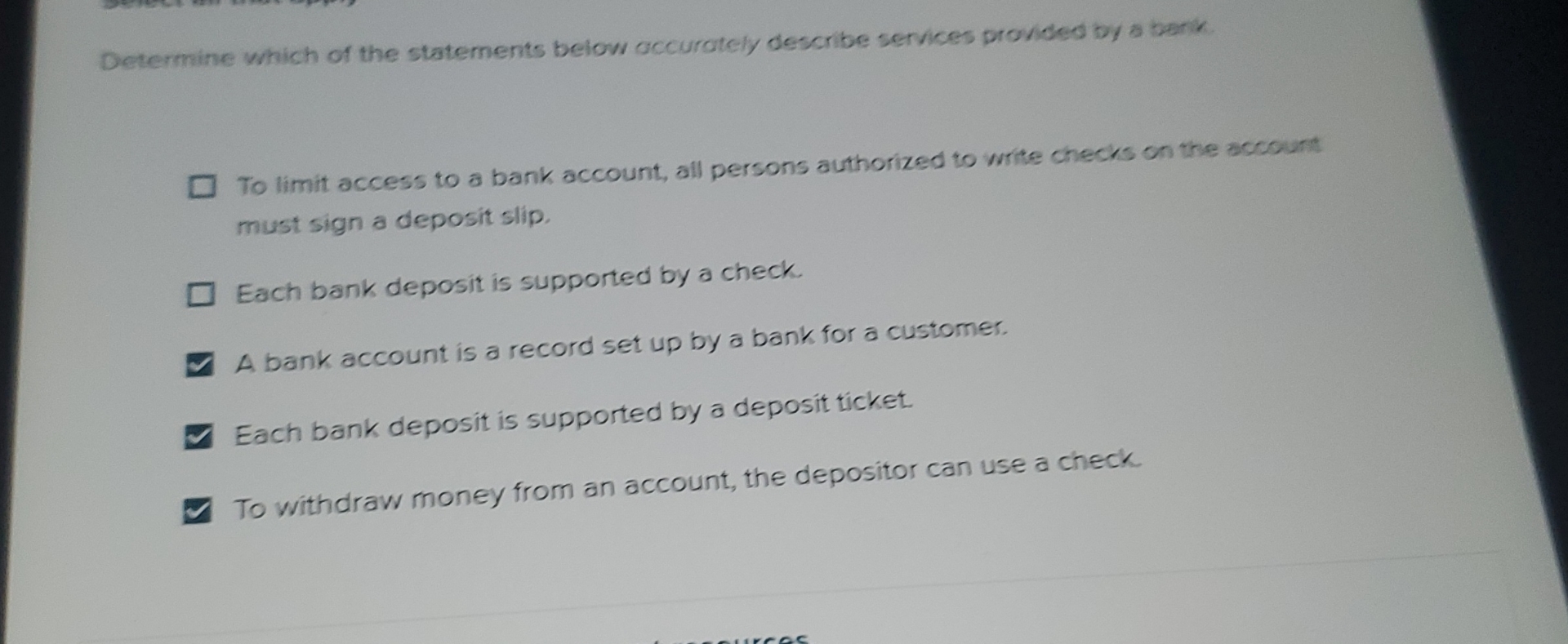 Solved Determine which of the statements below accurately | Chegg.com