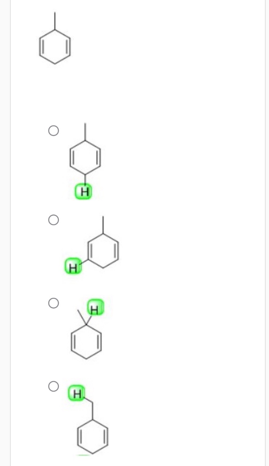 Solved Identify the weakest C-H bond in each of the | Chegg.com