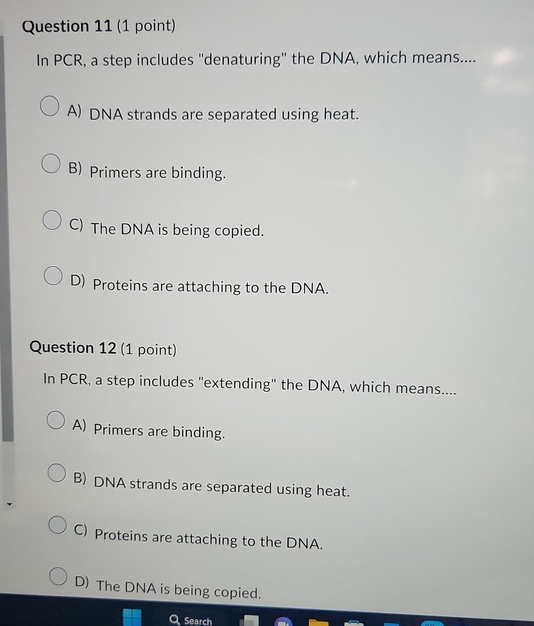 Solved Question 4 (1 point) What are nucleic acid probes | Chegg.com