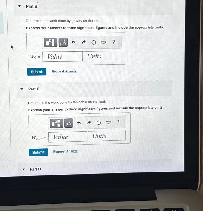 Solved Determine the net work done on the load. Express your | Chegg.com
