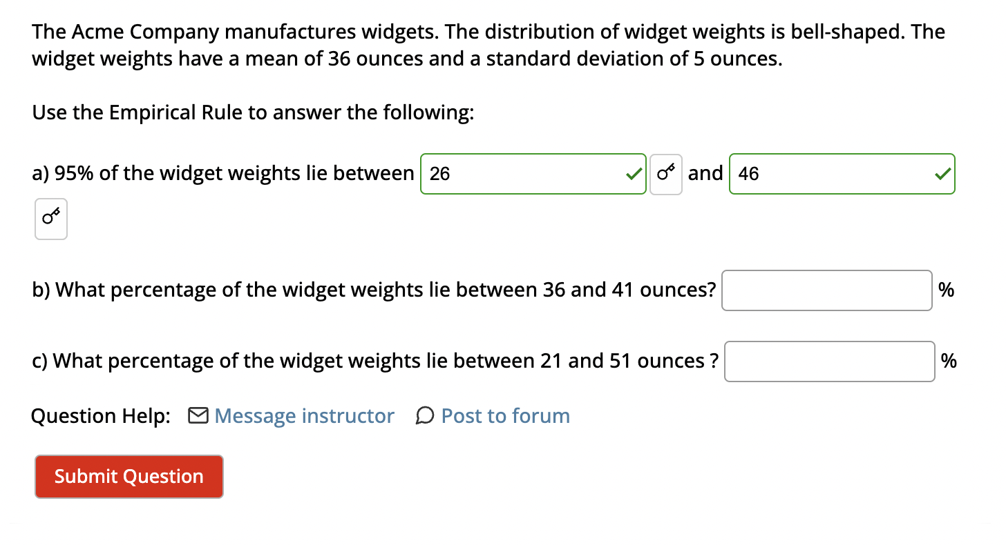 Solved The Acme Company manufactures widgets. The | Chegg.com