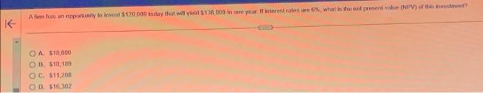Solved A. 518,000 13. 510,189 C. 511,708 D. 516.302 | Chegg.com