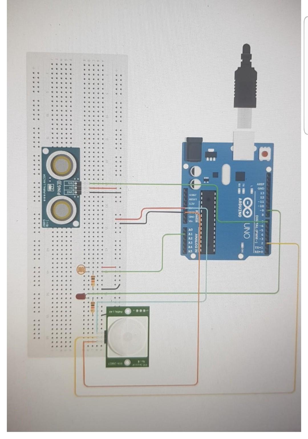 Solved this project name is the smart street light can you | Chegg.com