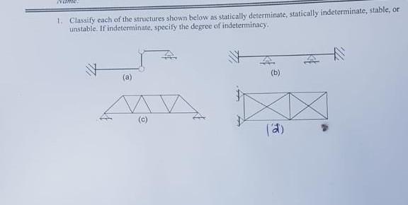Solved Classify each of the structures shown below as | Chegg.com