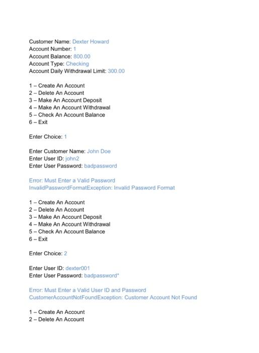 Solved Overview Topics - Exception Handling (try, catch, | Chegg.com