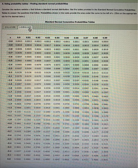 Solved Continuous Probability Distributions - Supplemental | Chegg.com