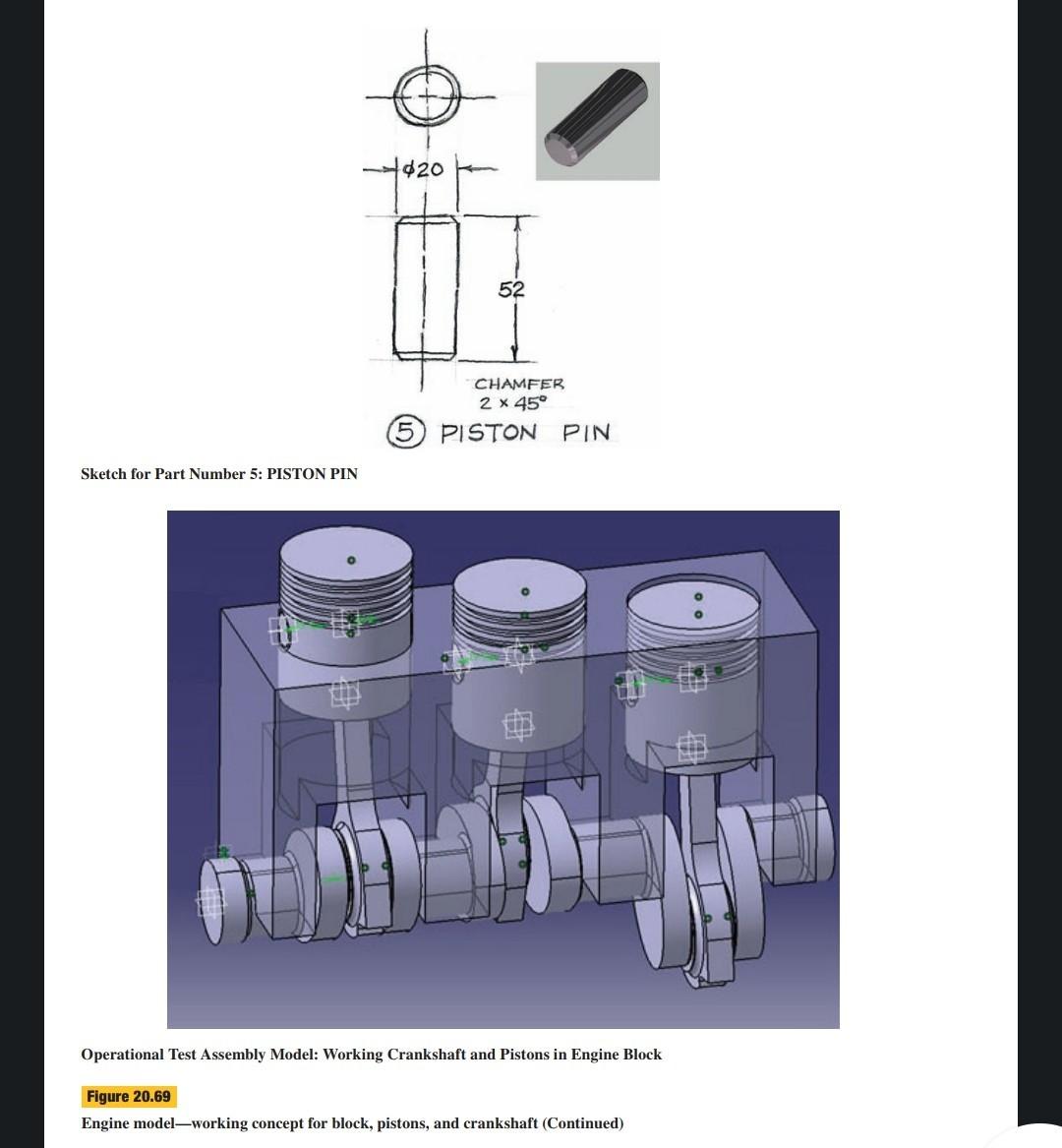 Assembly 3: ENGINE MODEL-Concept for 3-Cylinder Model | Chegg.com