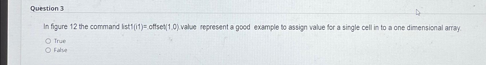 Solved Question 3In figure 12 ﻿the command list | Chegg.com