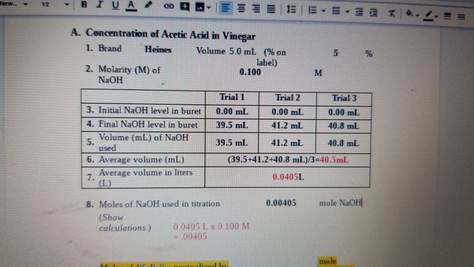 Solved New 12 BIUA CEAE15E- E 4. 2 A. Concentration of | Chegg.com