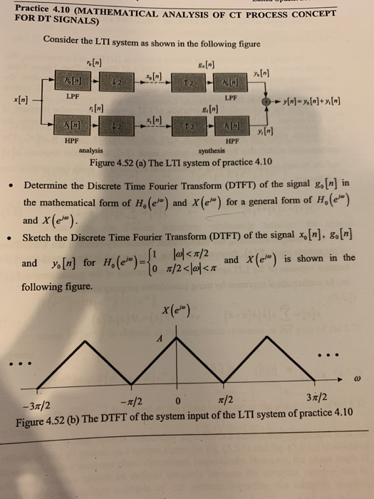 Solved Practice 4.10 ( MATHEMATICAL ANALYSIS OF CT PROCESS | Chegg.com